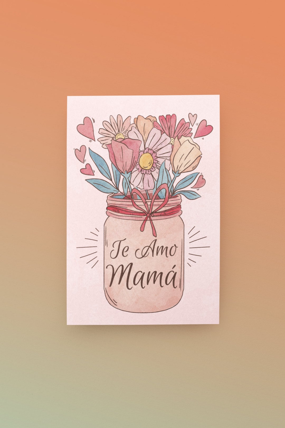 Spanish Mothers Day Cards Digital, Tarjeta Del Dia De Las Madres, Happy ...