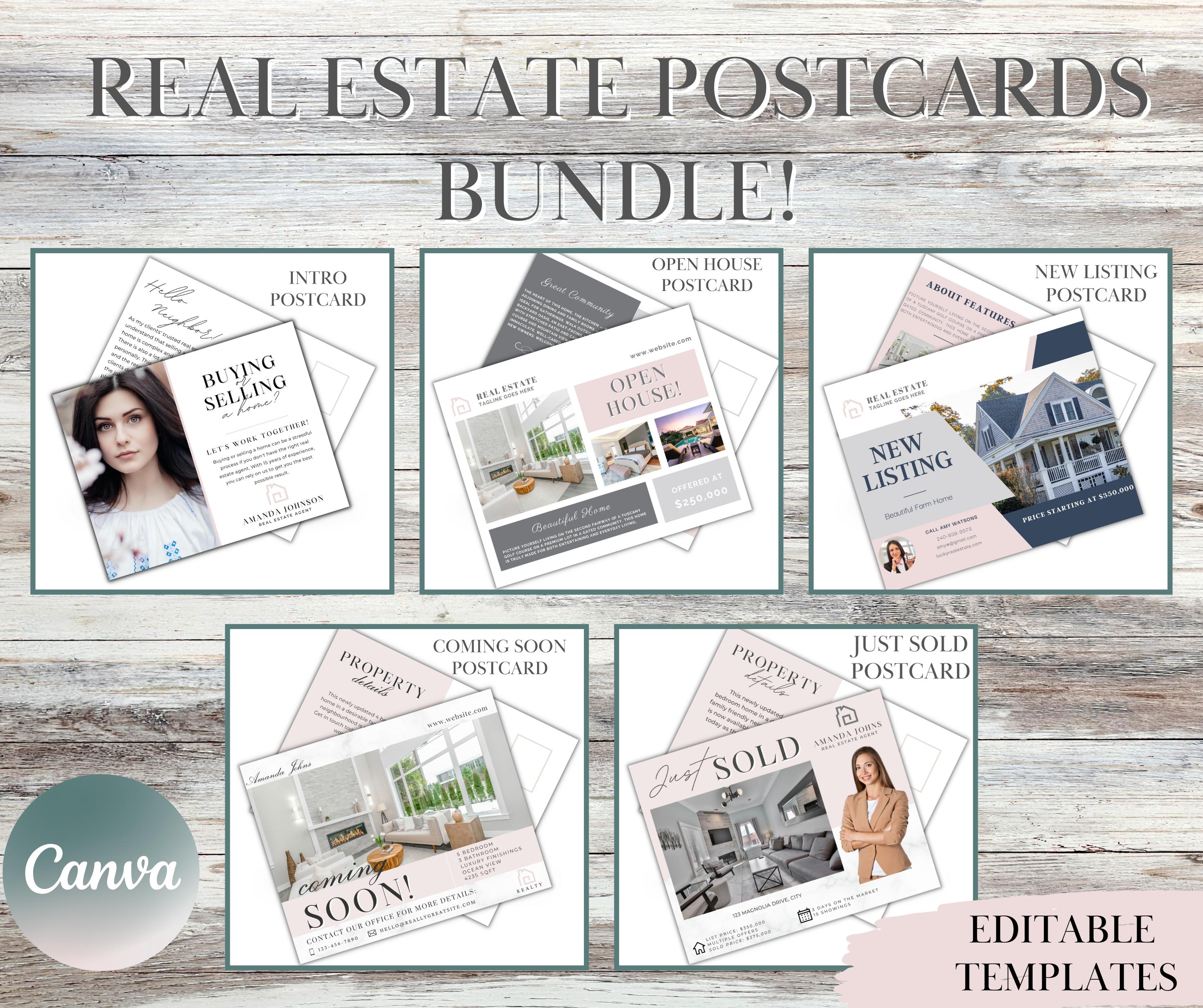 Real Estate Coming Soon Flyer, Real Estate Marketing, Canva Template ...