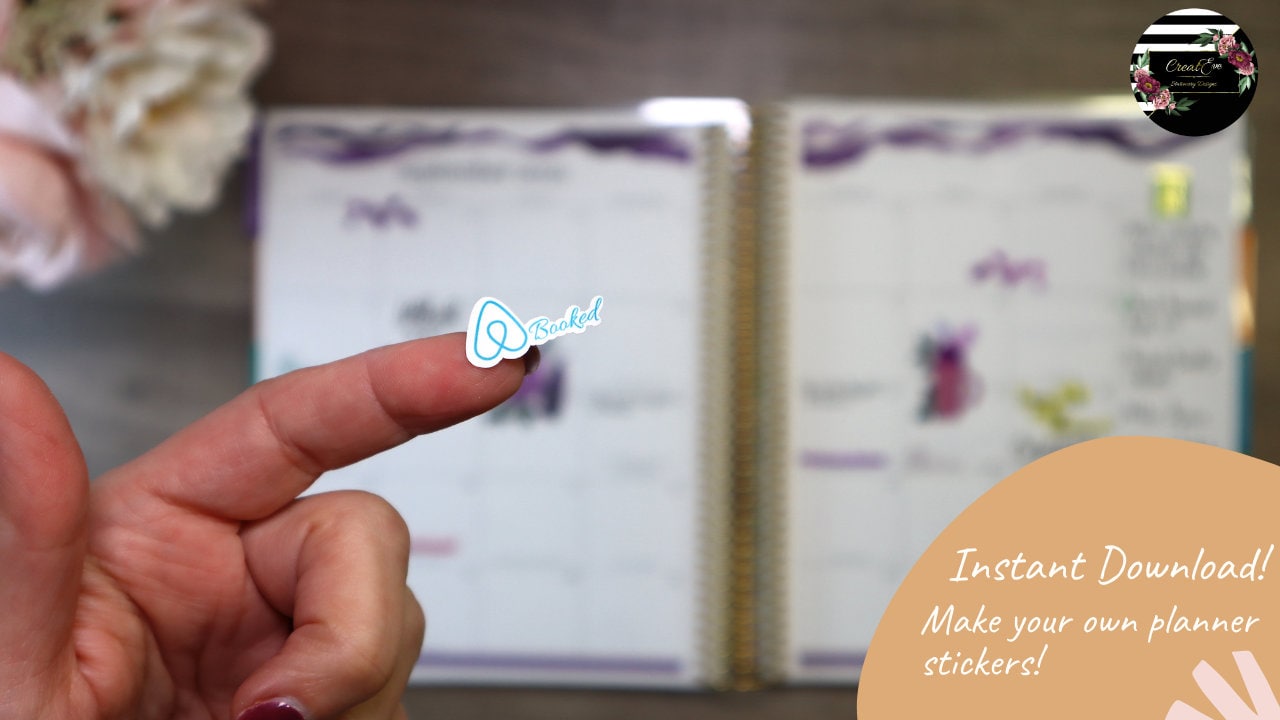 Airbnb Stickers for Planner Printable Planner Stickers, Bullet Journal ...