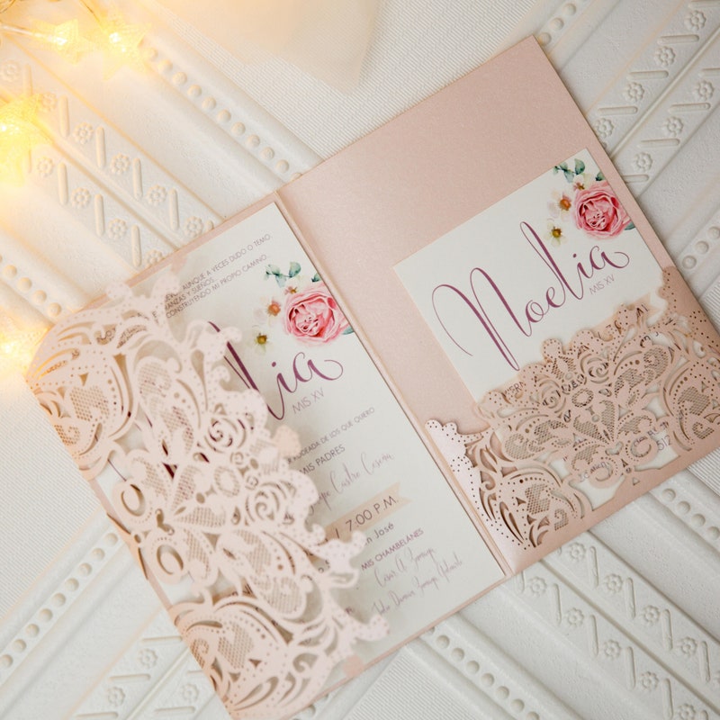 Laser Cut Invites - Etsy