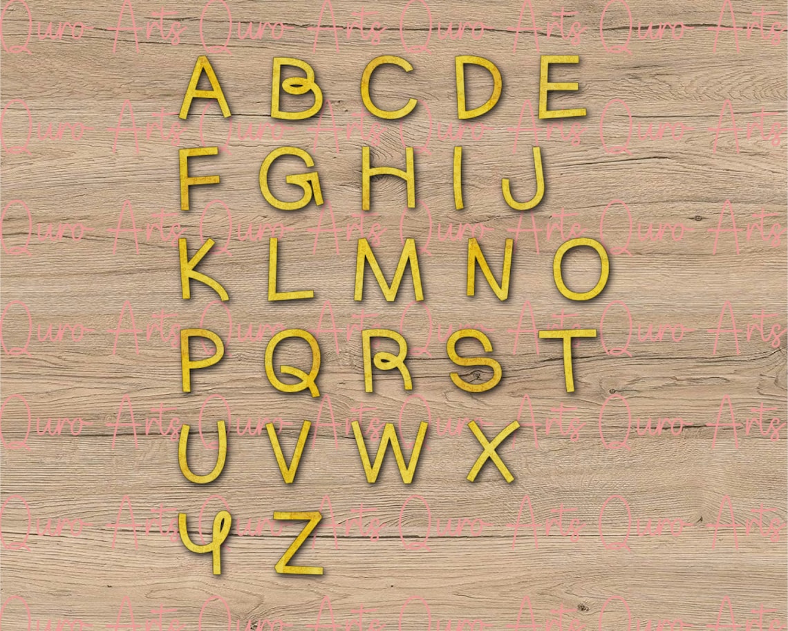 SVG Bundle, Alphabet SVG, Cricut Cut File, Abc Alphabet Clipart ...