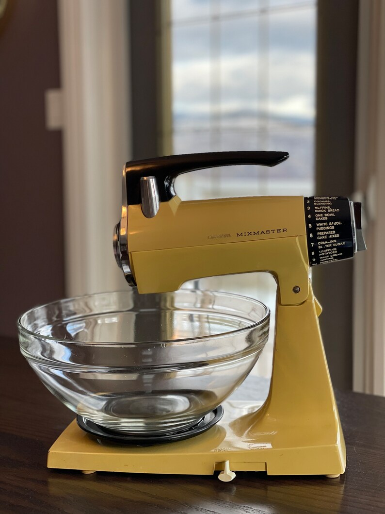 Sunbeam Mixmaster Mid Century - Etsy