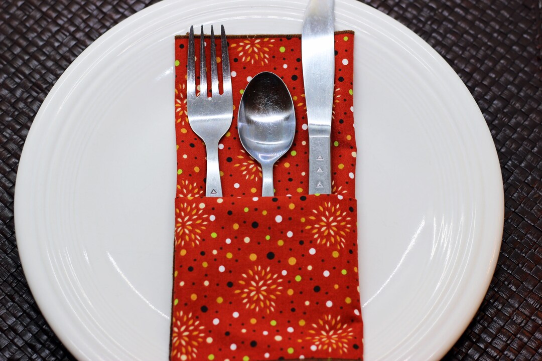 Autumn Fireworks Napkins Set of 4 - Etsy
