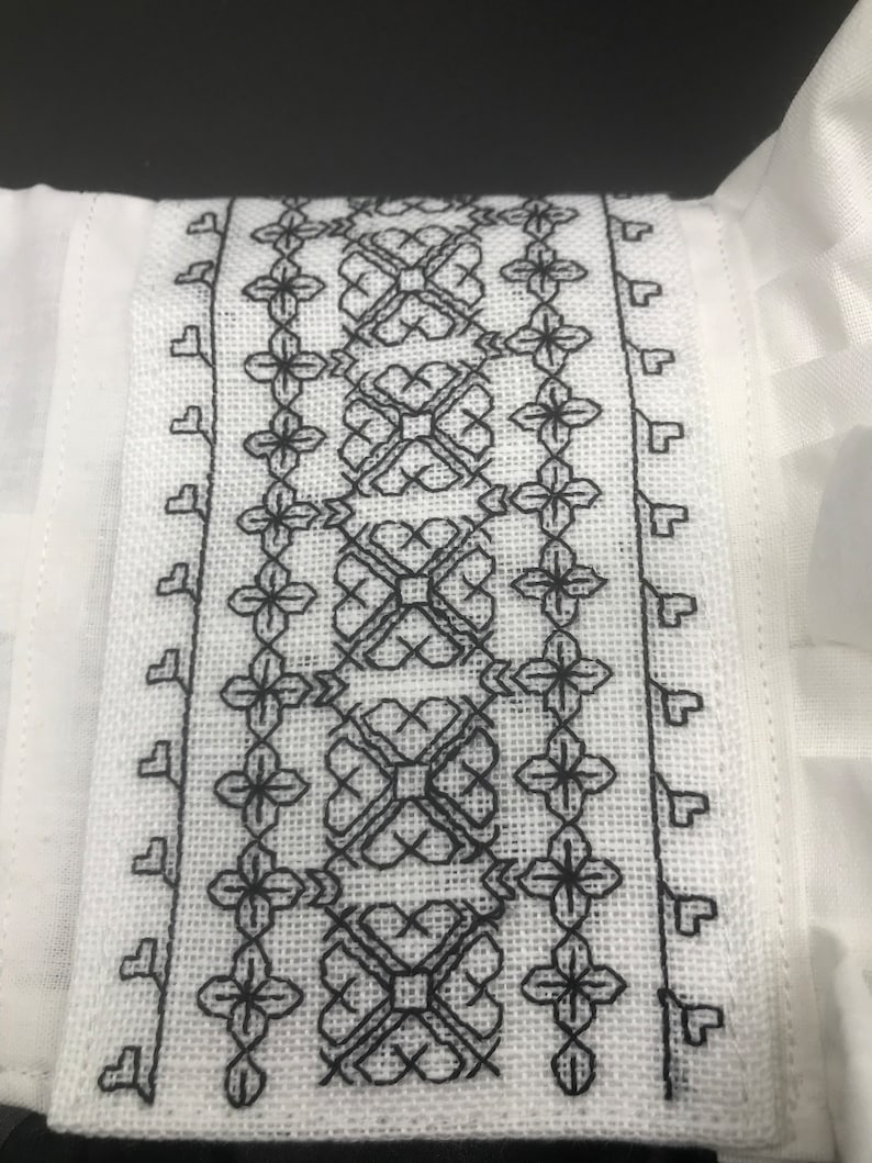 Tudor Valentine - Historical Blackwork Embroidery Pattern - Elizabethan ...