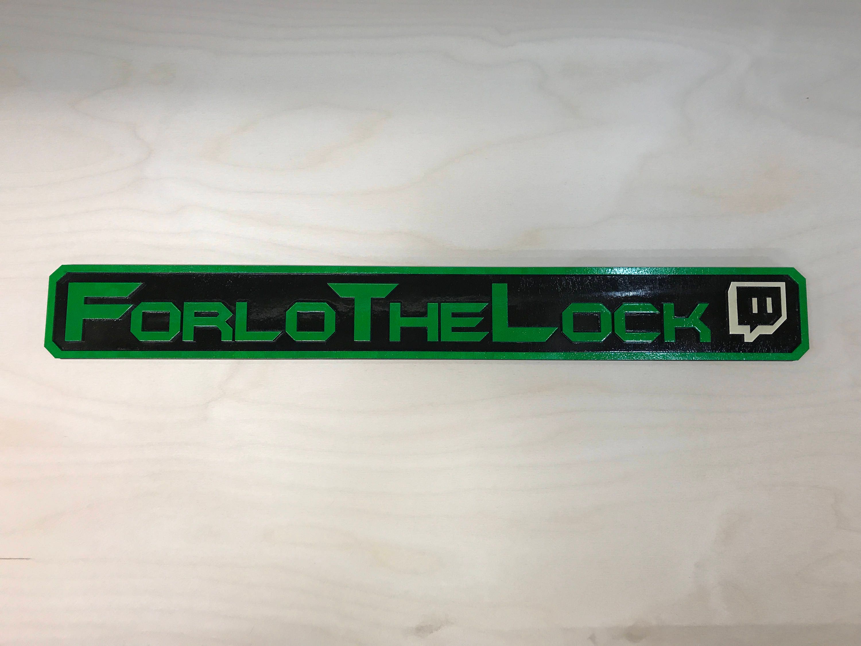 Custom Twitch Channel Sign - Etsy
