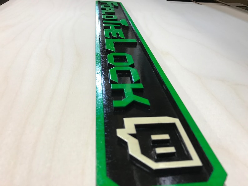 Custom Twitch Channel Sign - Etsy
