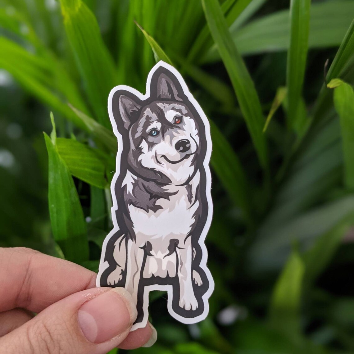 Husky Sticker | Etsy