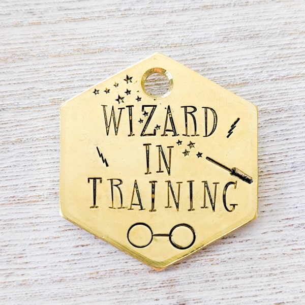 In Training Name Tag - Etsy