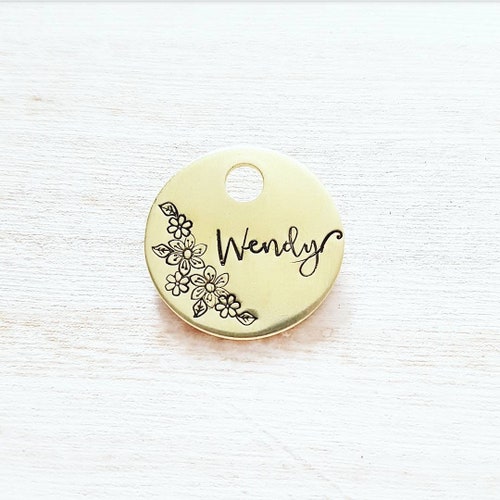 Personalized Dog Collar ID Tag Custom Metal Dog Name Tag - Etsy