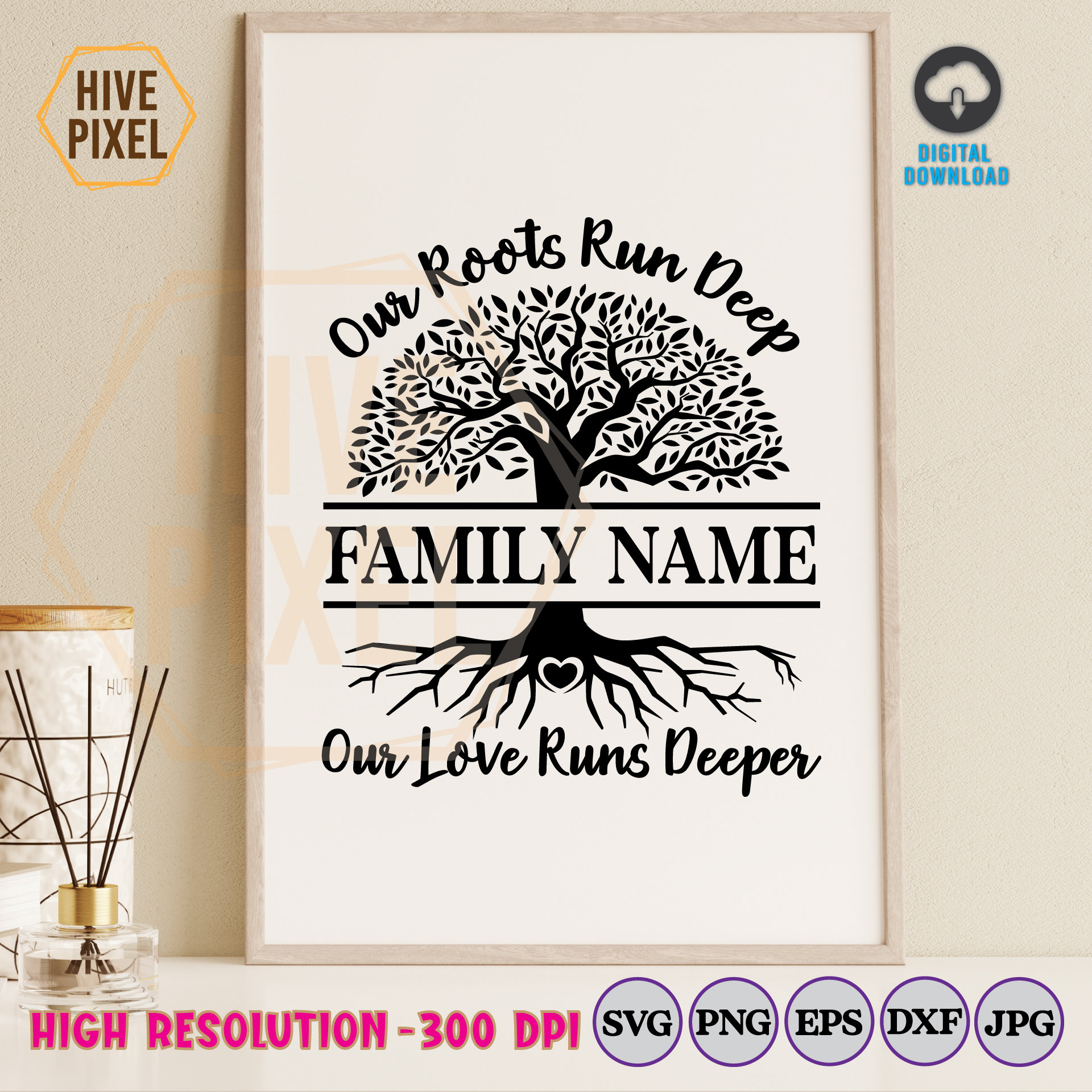 Family Reunion Svg, Our Roots Run Deep Our Love Runs Deeper, Reunion Svg, Family Svg, Family ...