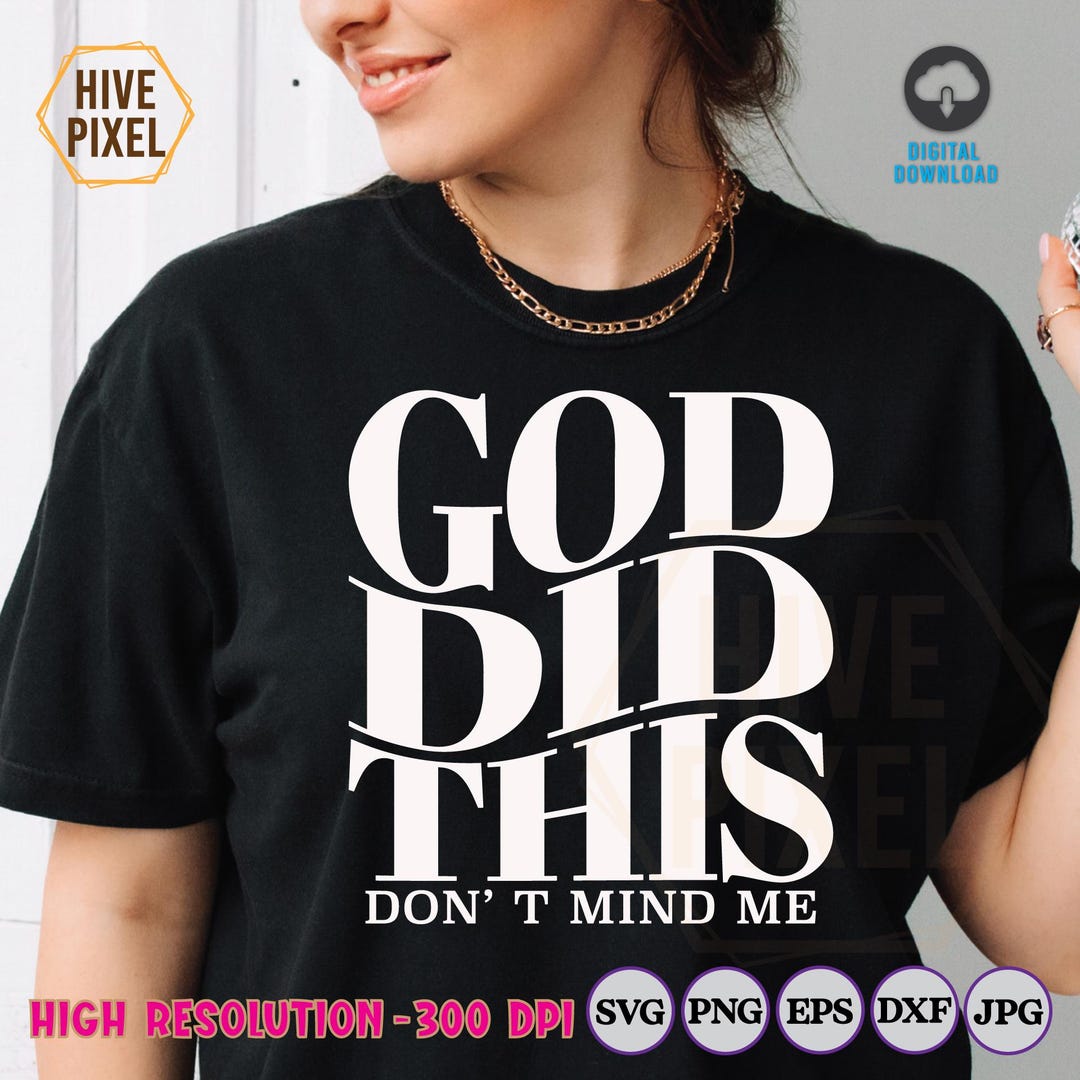 God Did SVG, God Did This Svg, Jesus Did It Svg, Christian Svg, Jesus ...
