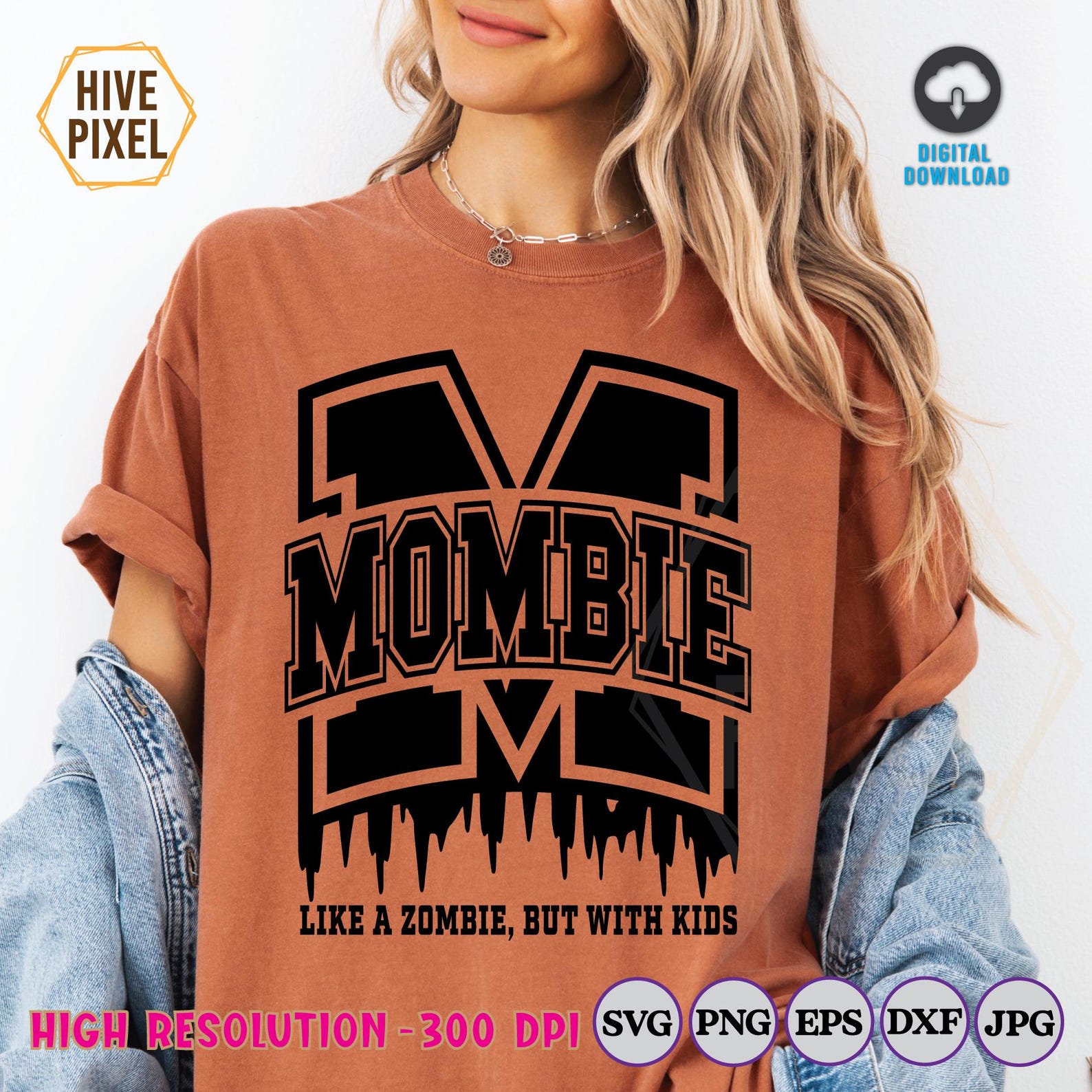 Mombie Svg Png, Funny Mom Halloween Svg, Monster Svg, Spooky Mama Svg ...