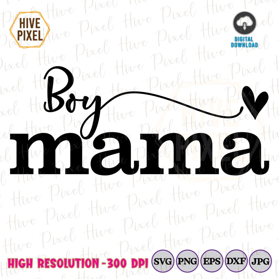 Boy Mama SVG, Boy Mom Svg, Boy Svg, Mom of Boys Shirt Svg, Mommy Svg ...