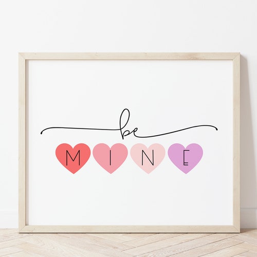 PRINTABLE Valentine Decor Farmhouse Valentines Day Decor Be - Etsy