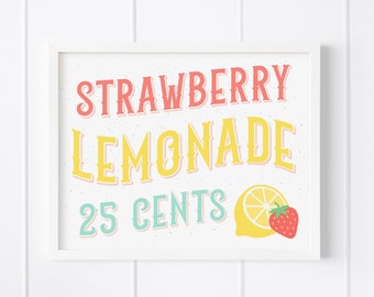 Lemonade 25 Cents - Etsy