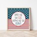 Land of the Free Home of the Brave Printable Wall Art - Etsy