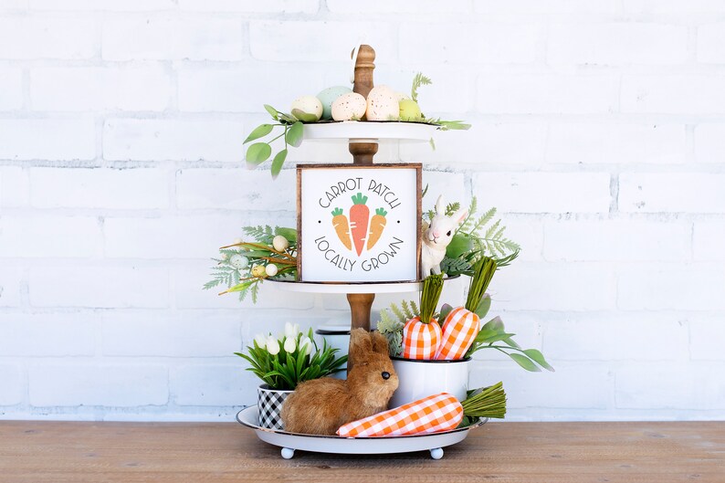 Carrot Patch Locally Grown Printable Wall Art Summer Farm | Etsy