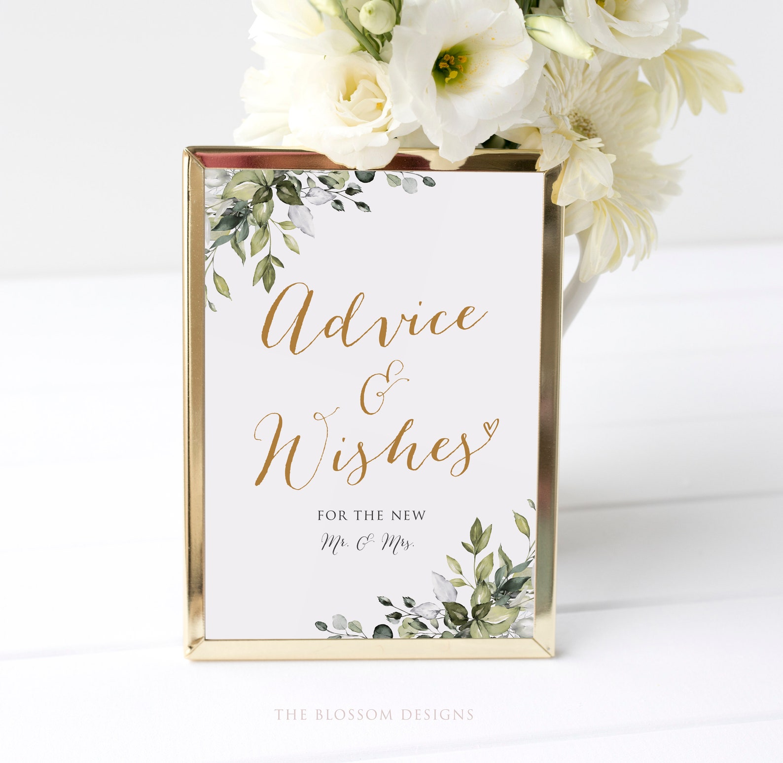 Printable Advice and Wishes Sign Advice and Wishes Advice - Etsy