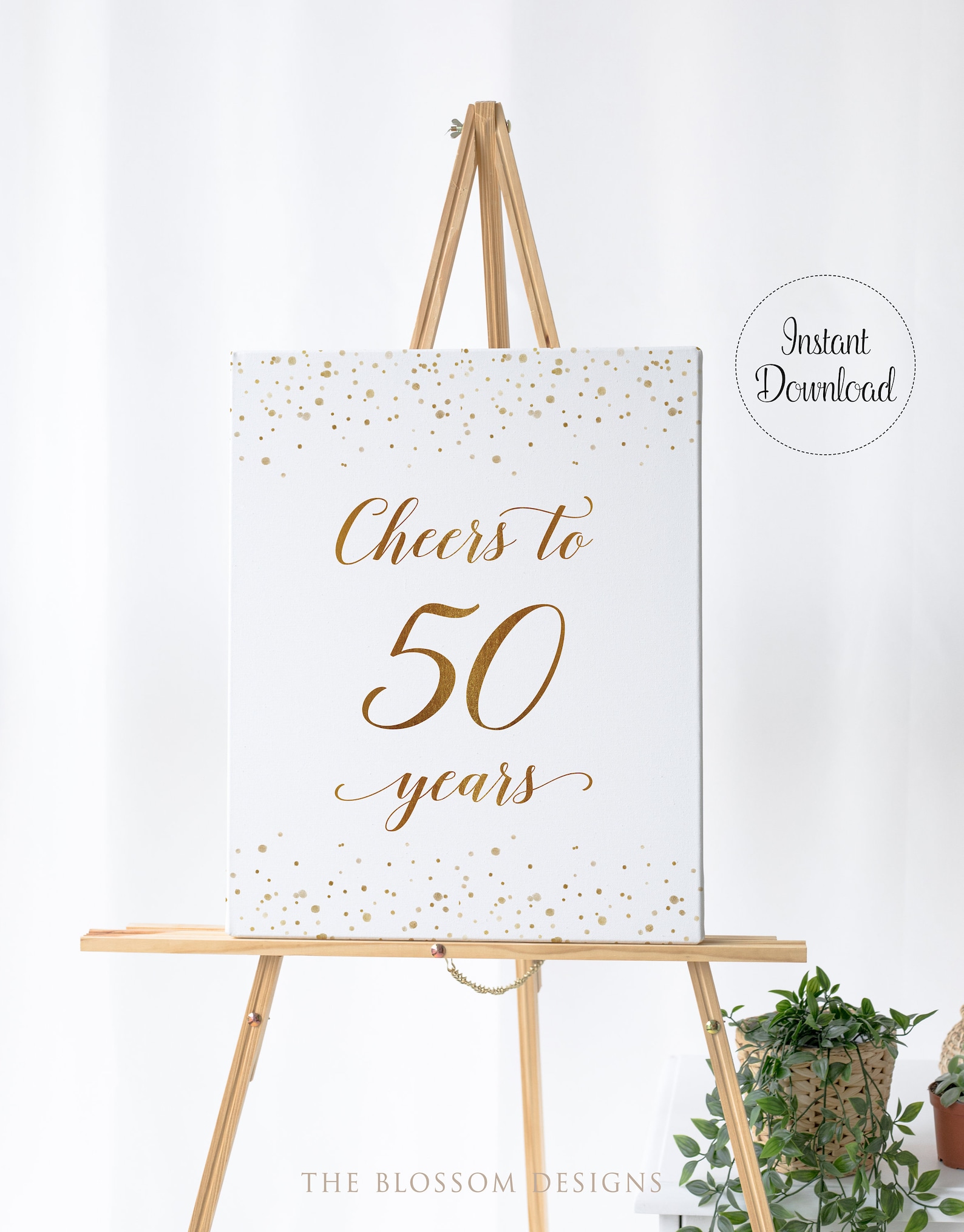 Cheers to 50 Years Sign Confetti Cheers to 50 Years Sign - Etsy