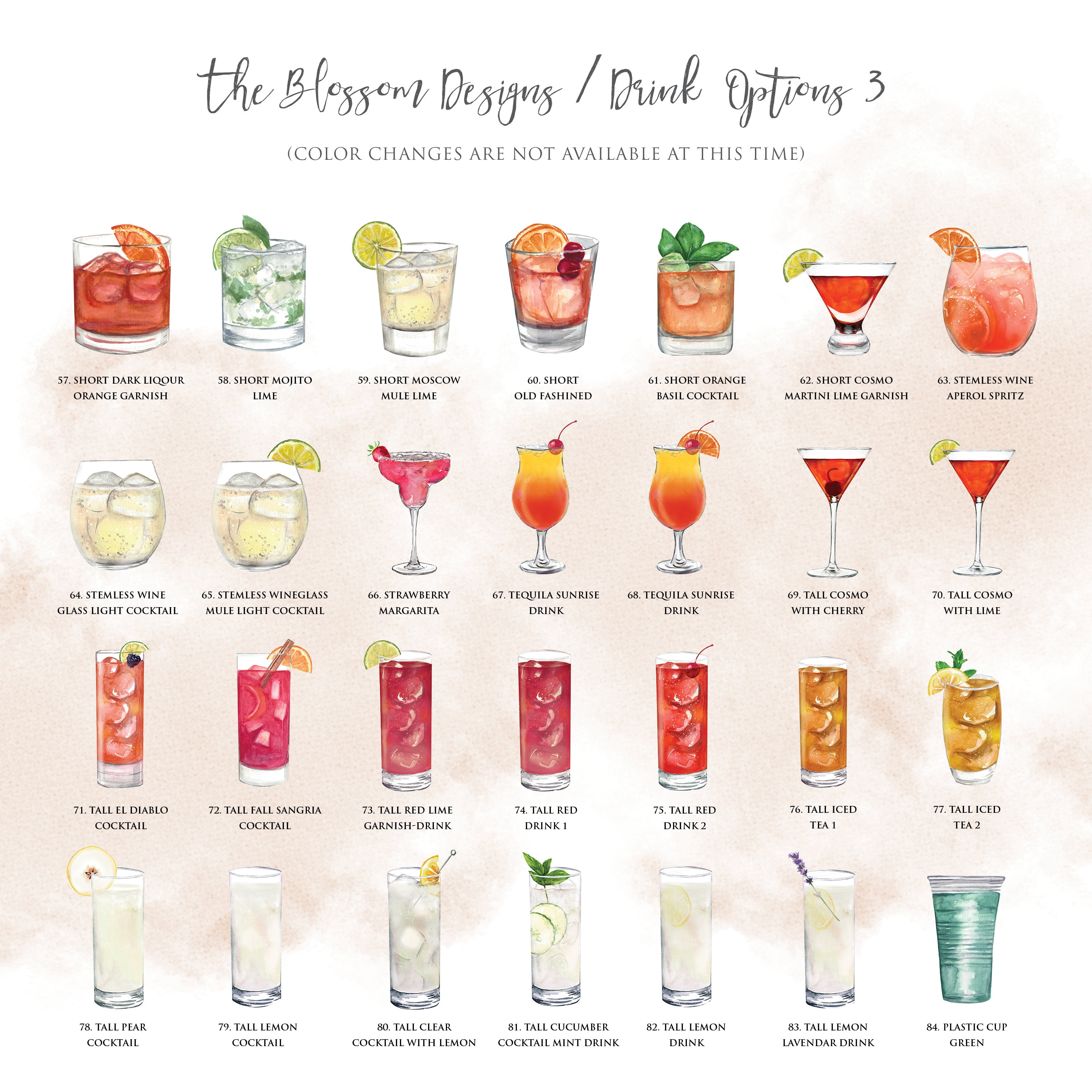 Signature Cocktails Signs, Signature Drinks Bar Menu, Wedding Bar Menu ...
