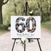 Custom 60th Birthday Gift, Number 60 Photos Collage, 60th Birthday ...