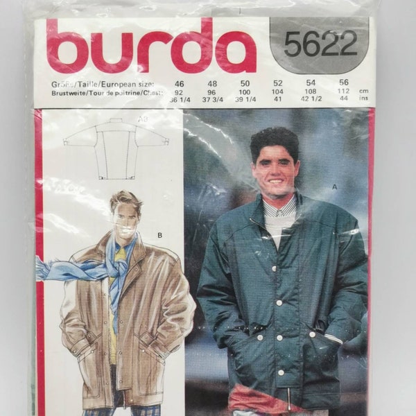 Mens Vintage Coat Sewing Pattern - Etsy
