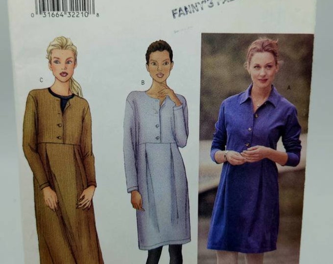 Fast and Easy Butterick Sewing Pattern, Misses Dress, Regular and ...