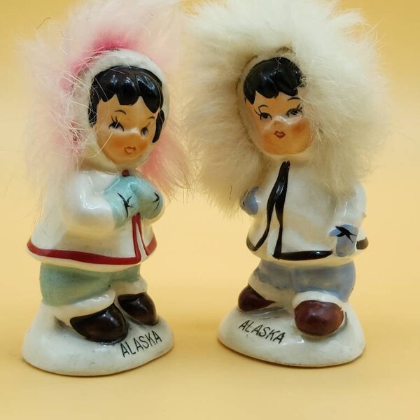 Alaska Salt and Pepper Shakers - Etsy