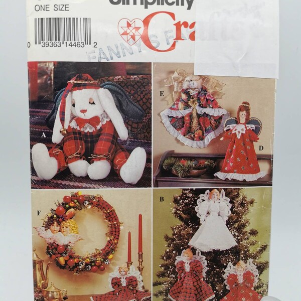 Christmas Bunny - Etsy