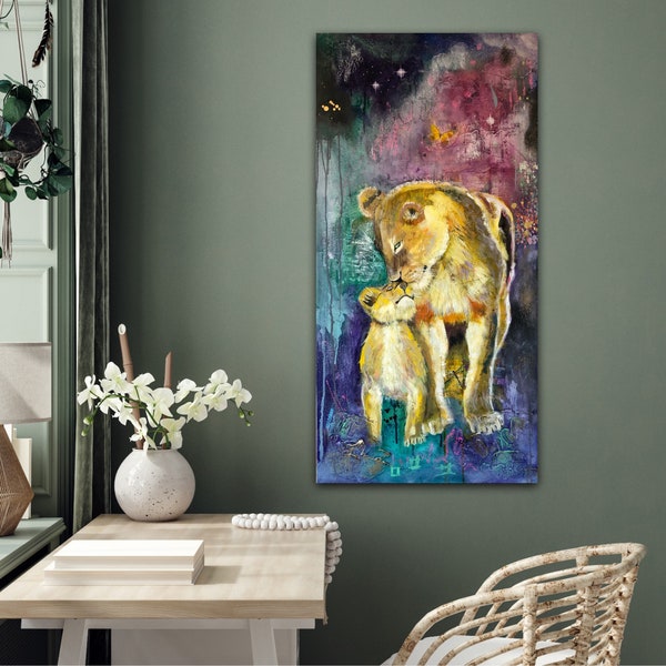 Lioness Art - Etsy