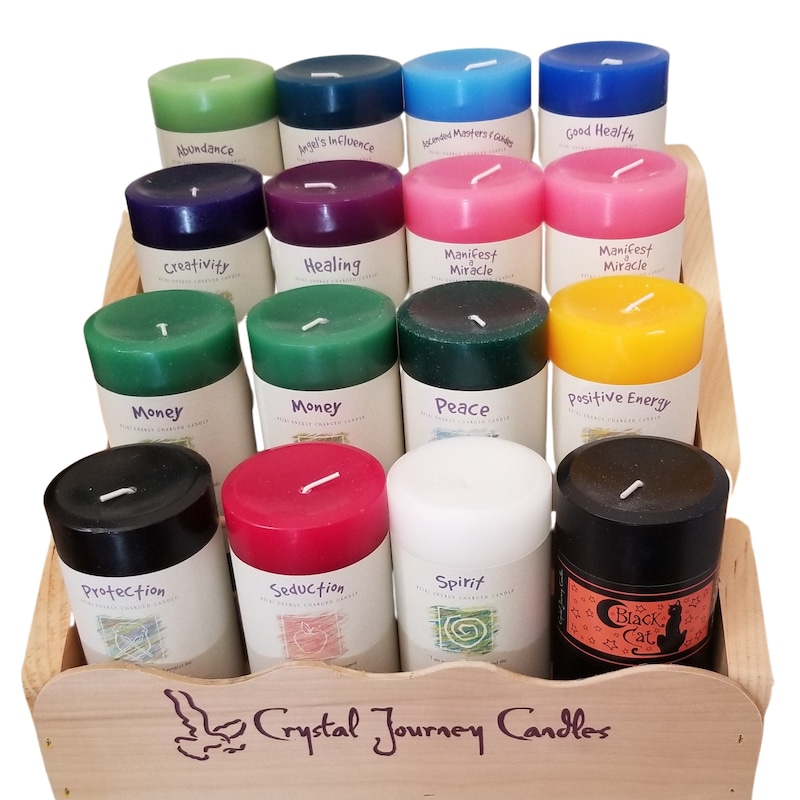 Crystal Pillars for Candles - Etsy