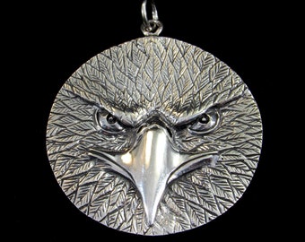 Eagle Head Pendant | Etsy