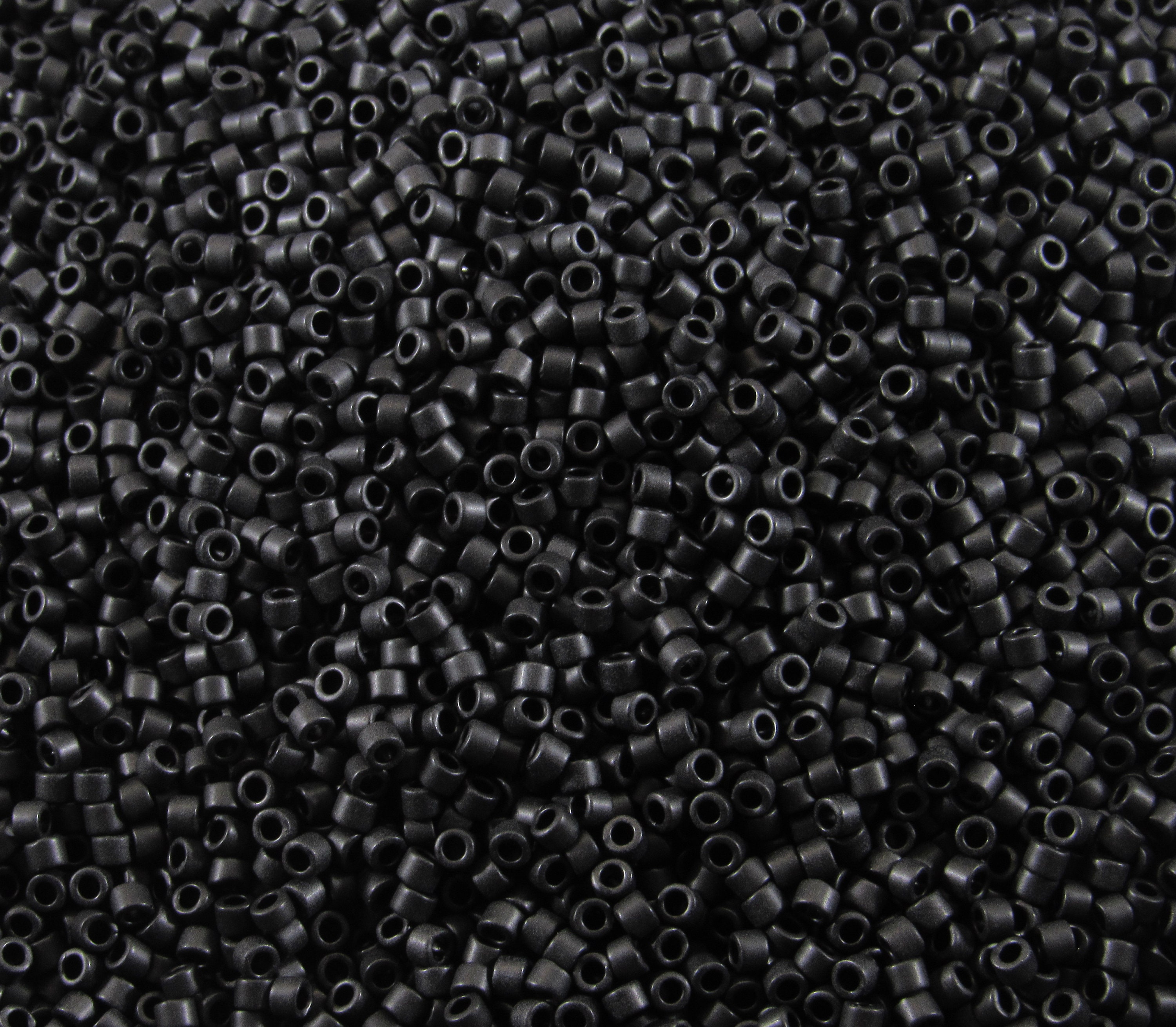100 Grams Miyuki DB310 11/0 Matte Black Delica Seed Beads - Etsy