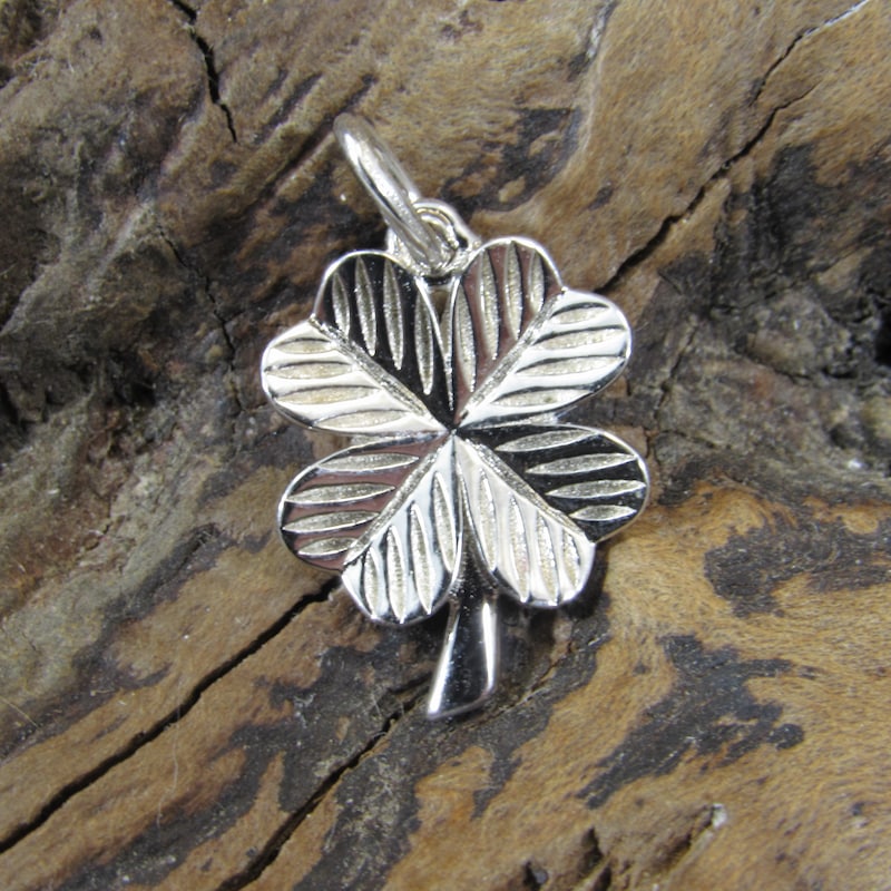 Sterling Silver .925 Four Leaf Clover - Etsy