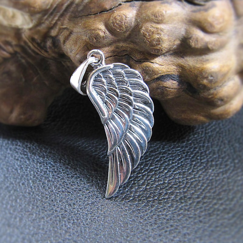 Angel Wing Pendant - Etsy
