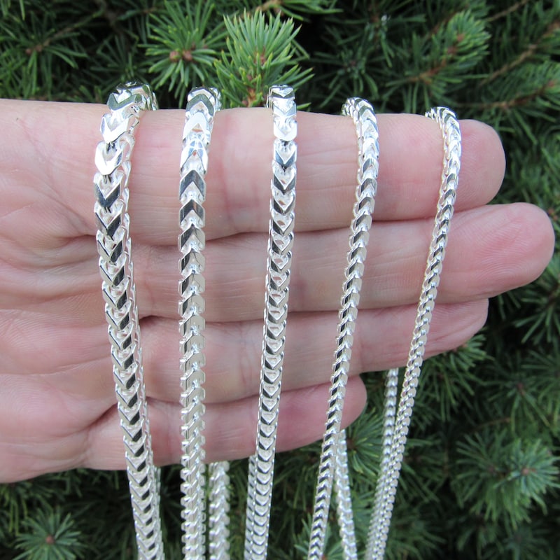 925 Sterling Silver Chains for Men - Etsy