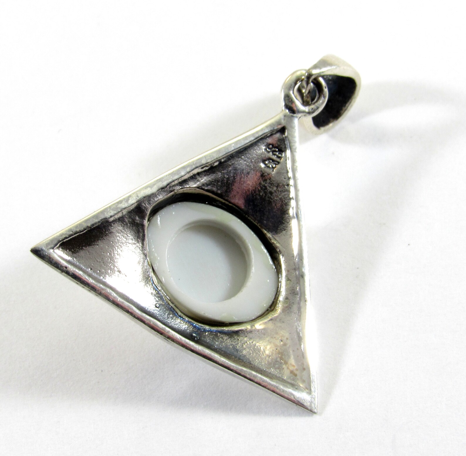 Goofy Eye in Pyramid Pendant Eyeball Triangle All Seeing - Etsy