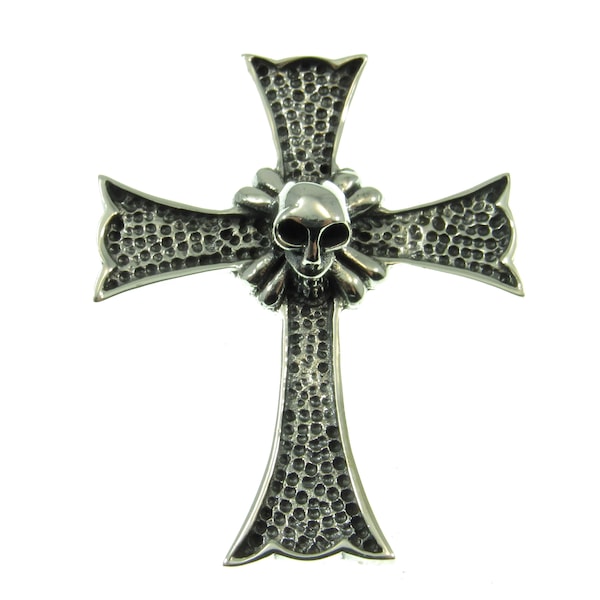 Skeleton Cross Necklace - Etsy