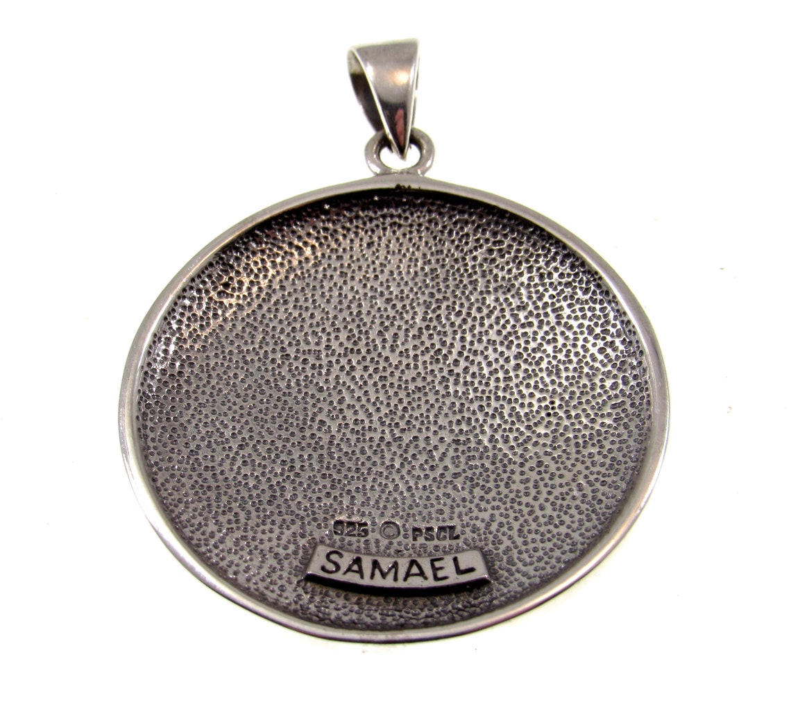 Sigil of the Archangel Samael Seal of King Solomon Handcrafted Solid ...