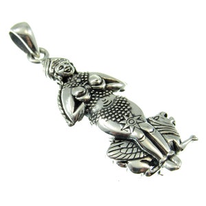 925 Sterling Silver Goddess Inanna Pendant, Ishtar Queen of Heaven ...