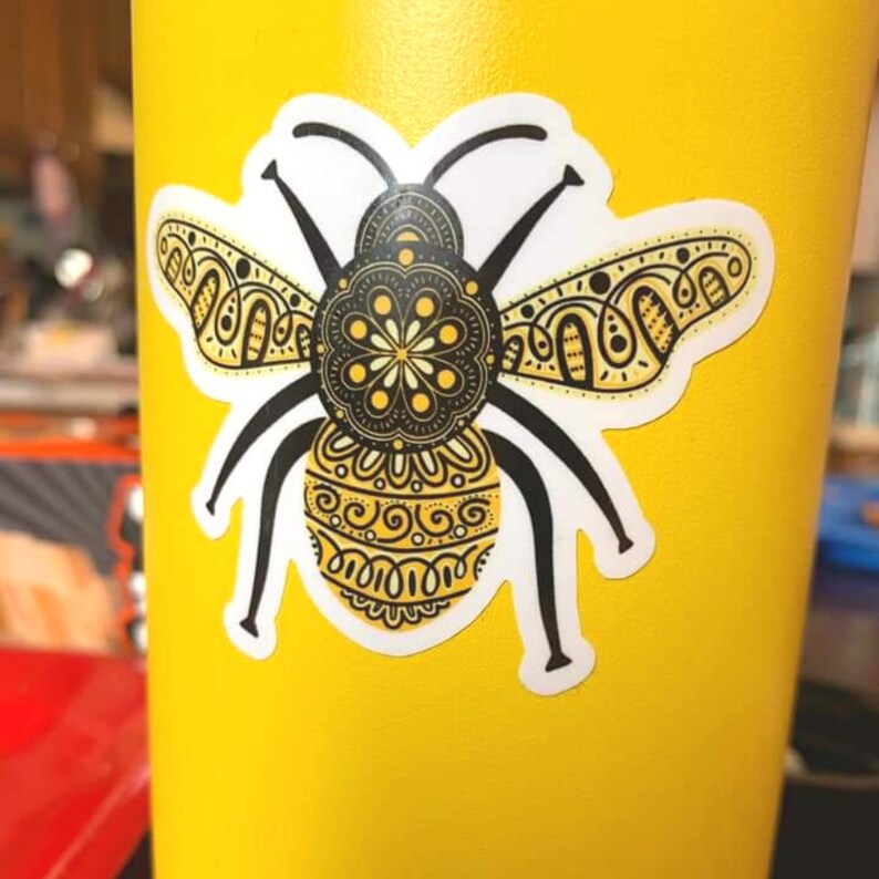 Bee Decal Nature Stickers Bee Stickers Vinyl Save the Bees | Etsy