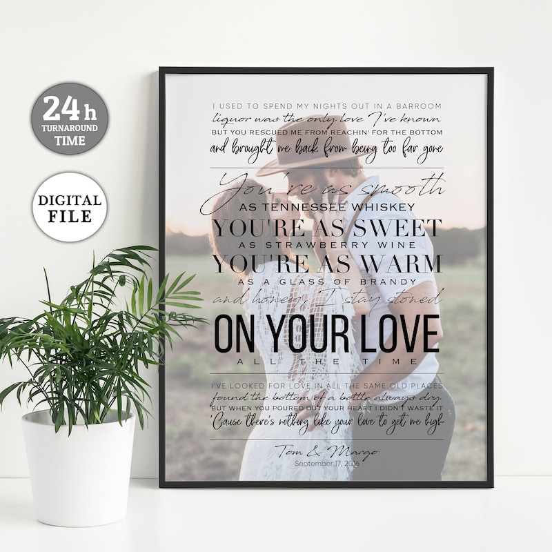 Wedding Lyrics - Etsy