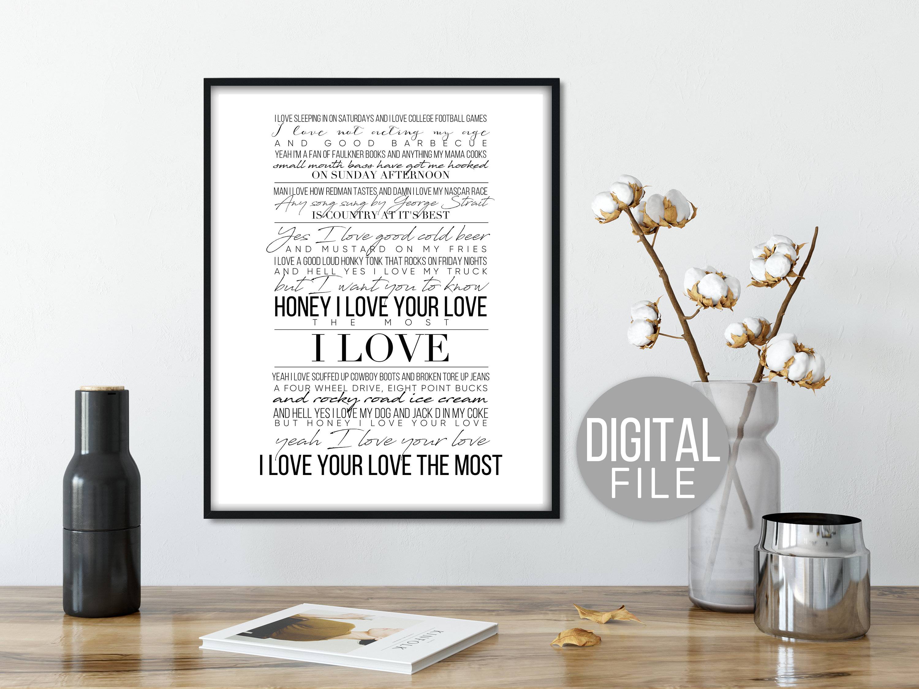 Custom Lyrics, Custom Poem, Wedding Vows, 1st Anniversary Gift for ...