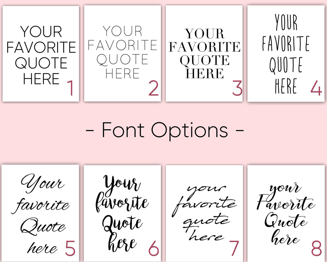 Custom Quote Print Custom Quote Quote Print Poster Quote Quote - Etsy