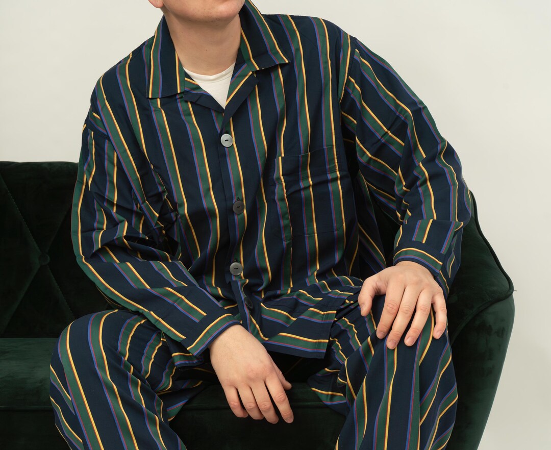 British Boxers Striped Pajama Set / Mens Size UK 46 EU 56 XXL / Man ...