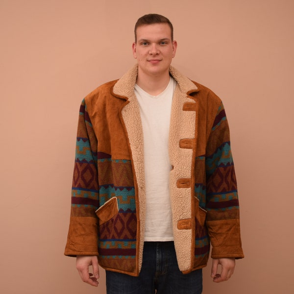 Mens Aztec Coat - Etsy UK
