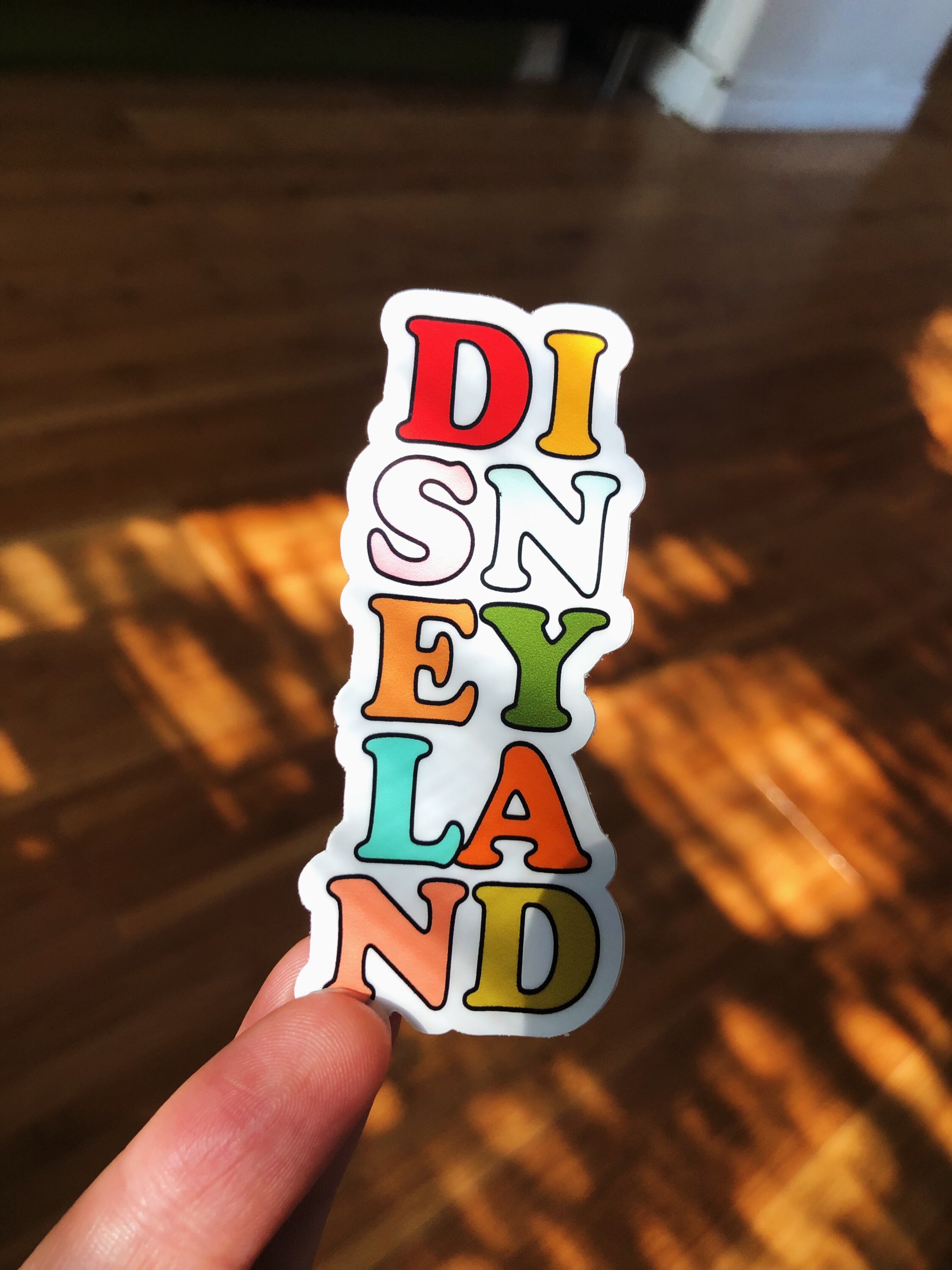 Disneyland Sticker / Disney Decal / Disney Sticker / Disney | Etsy
