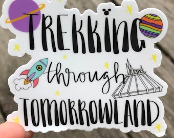 Tomorrowland Vinyl Decal - Etsy