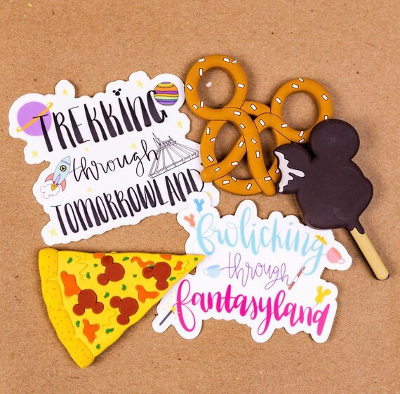 Magical Sticker Pack / Disney Decal / Disneyland / Disney - Etsy