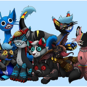 Fursona Plushification YCH Your Character Here Commission Digital Furry ...